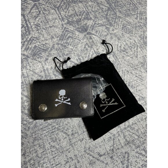 Mastermind Japan | Accessories | Mastermind Black Leather Mj Short ...